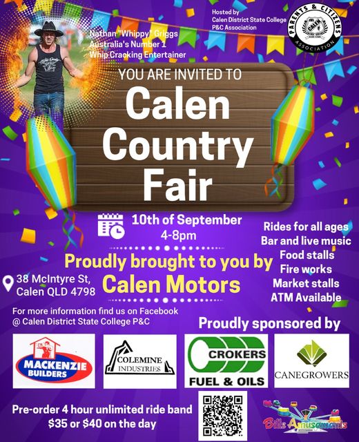 Calen DSC P and C Calen Country Fair